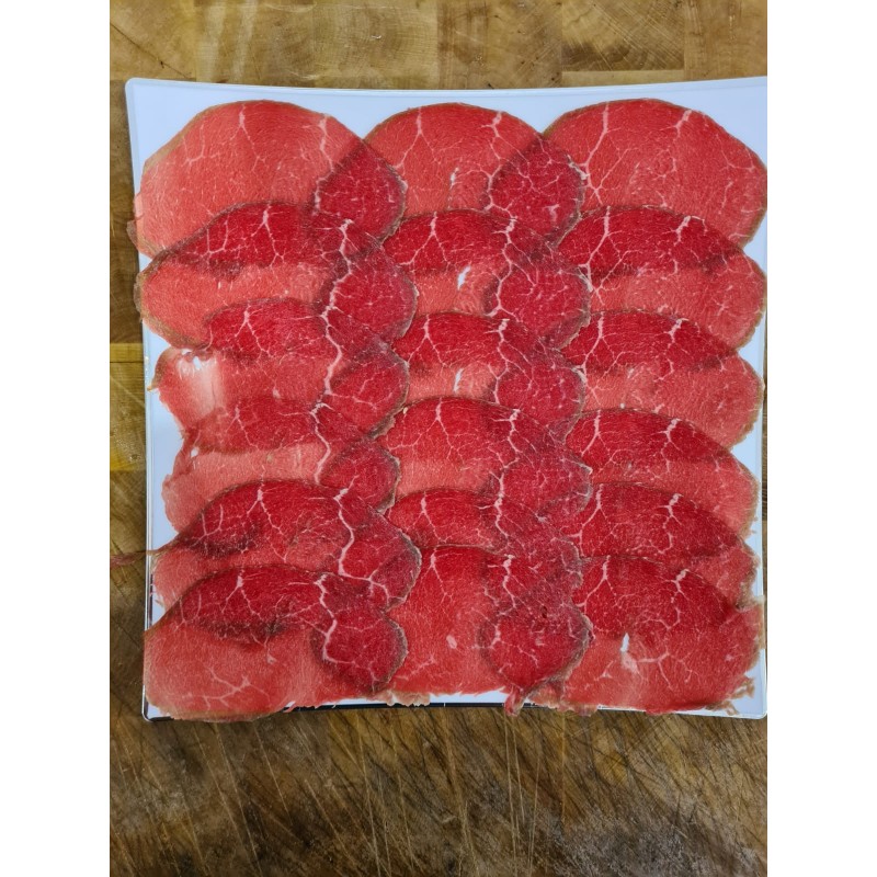 Carpaccio de boeuf